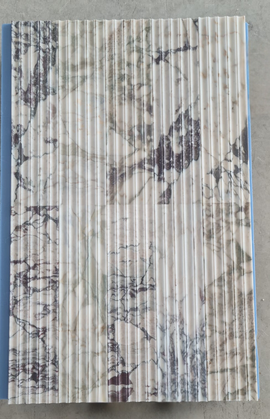 Double Wave Designer Marble Tile