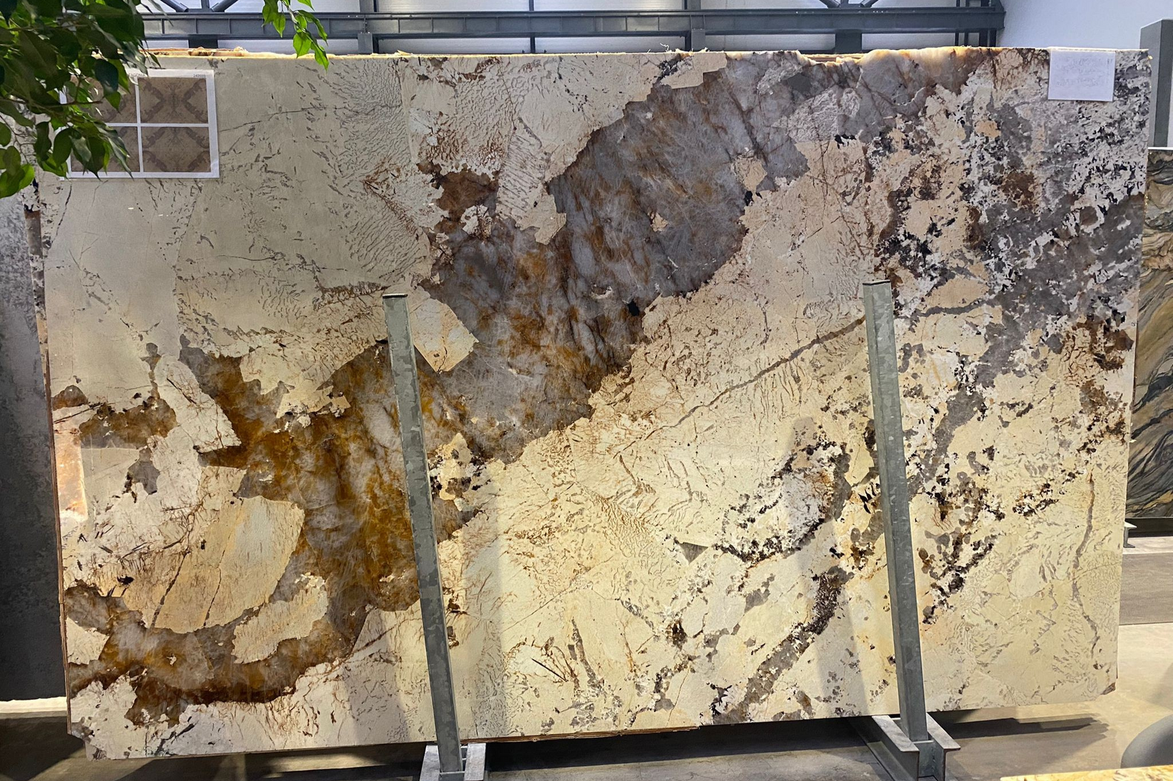 Patagonia Beige Quartzite Slabs for worktops, bathroom vanity units & more.