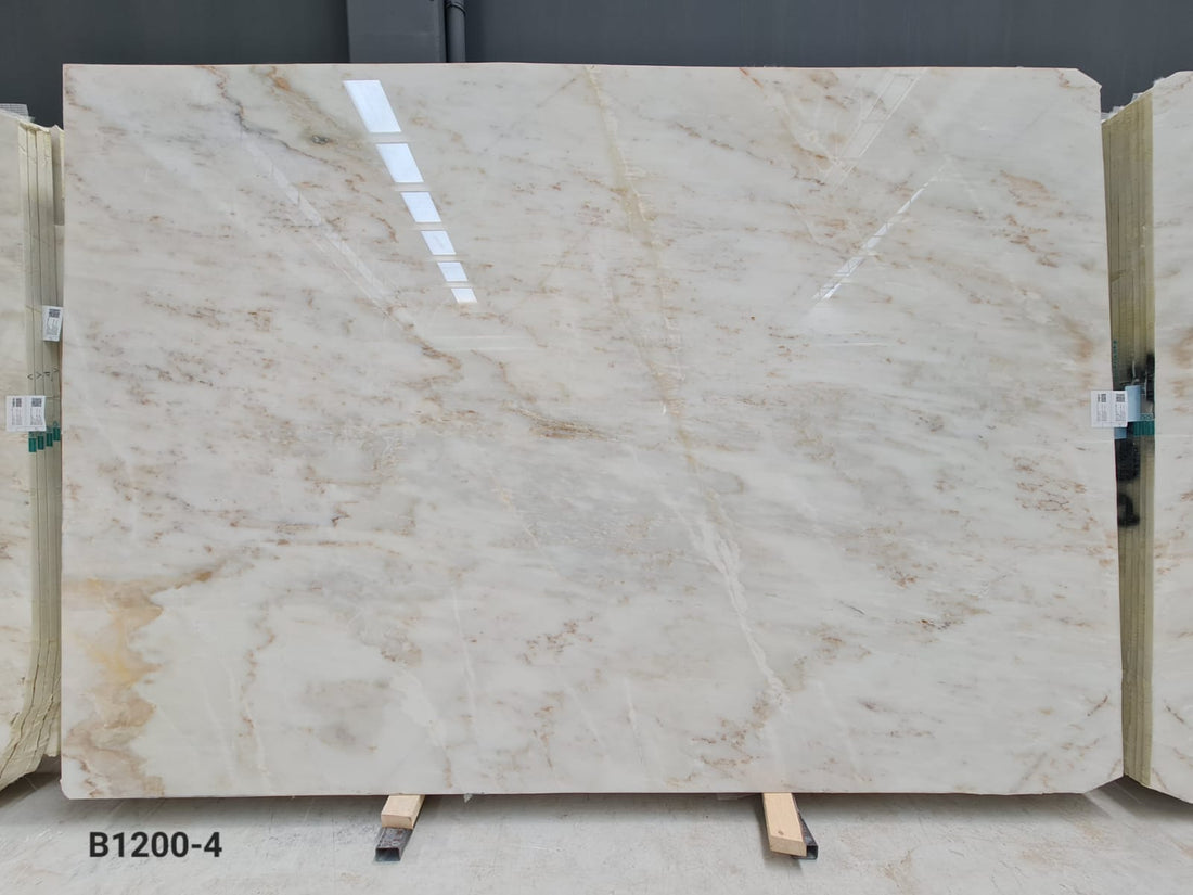 Calacatta Amber Polished Marble Slabs for worktops, bathroom vanity ...