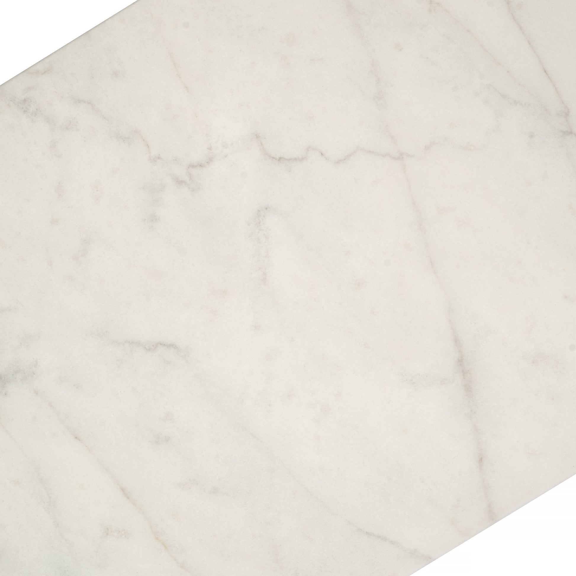 Calacatta White Marble Tiles for floor and walls.