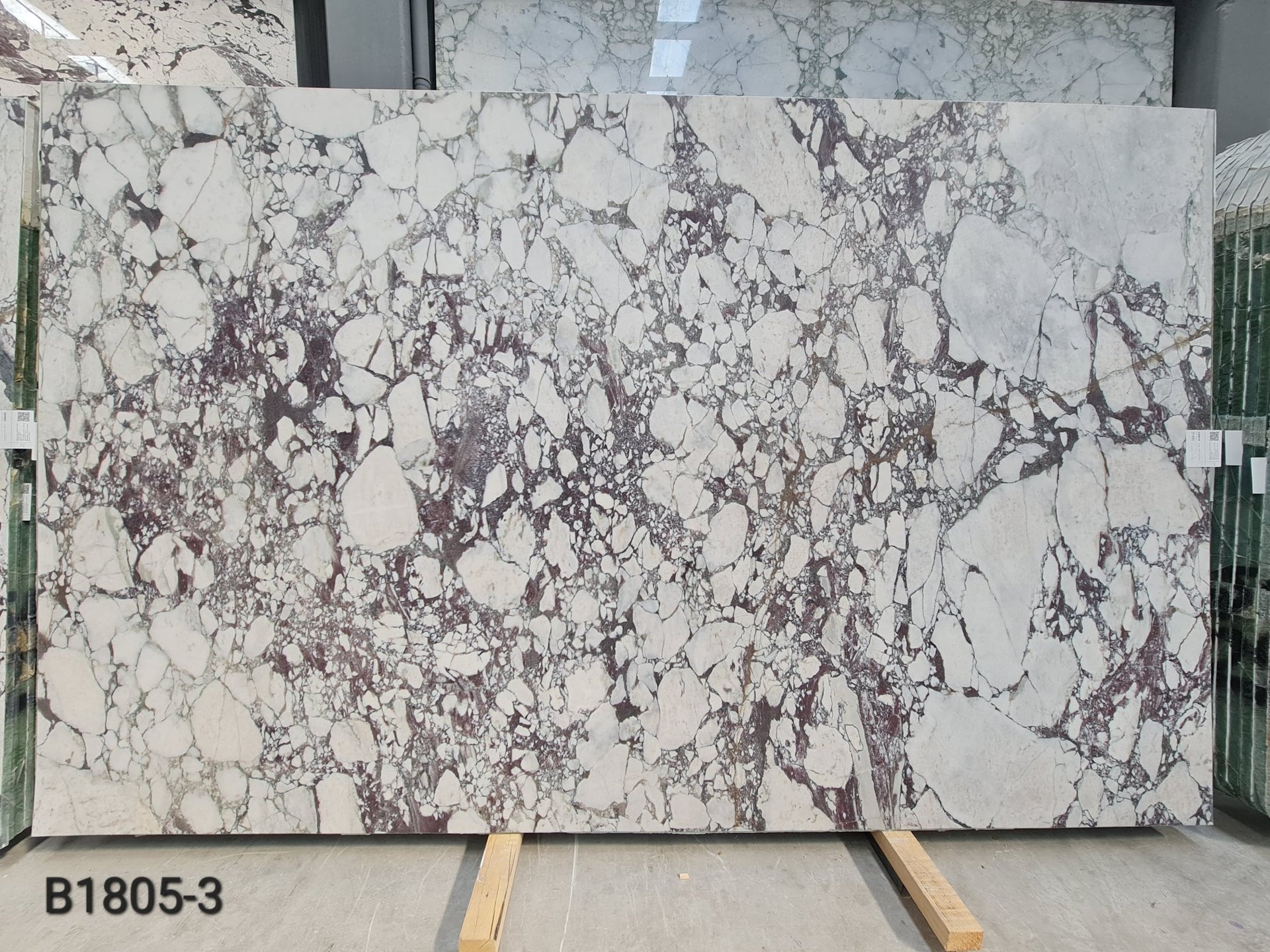Calacatta Viola Marble Slabs for worktops, bathroom vanity units & more.