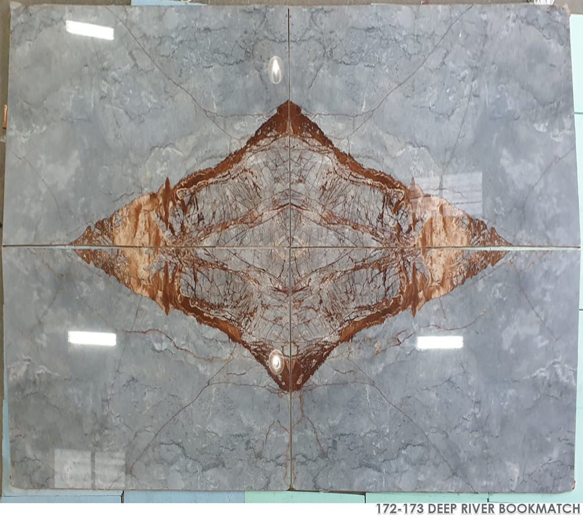 Deep River Marble Slabs - S(172-173) for worktops, bathroom vanity ...