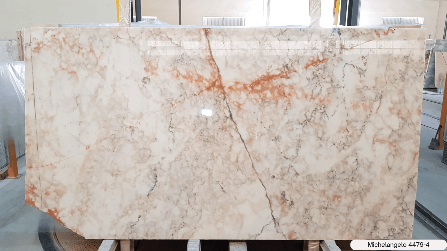 Michelangelo Pink Marble Slabs